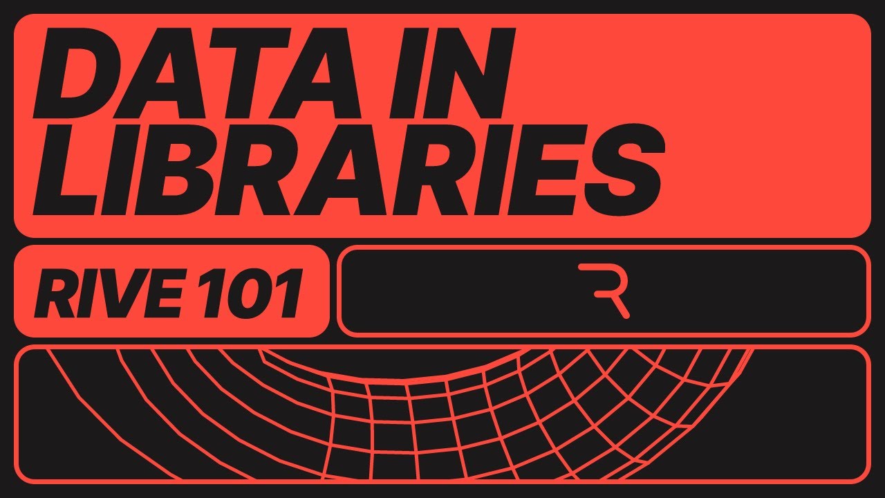 Rive 101 - Data Binding in Libraries