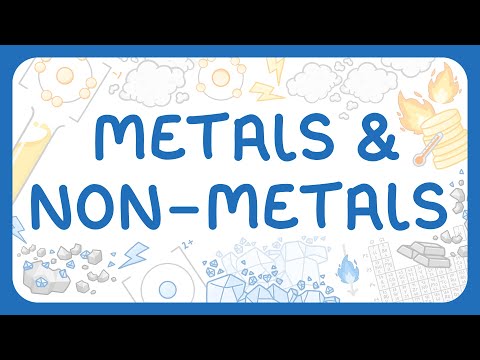 GCSE Chemistry - Metals & Non-metals: Electron Arrangement & Properties