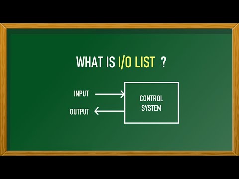 What is IO List