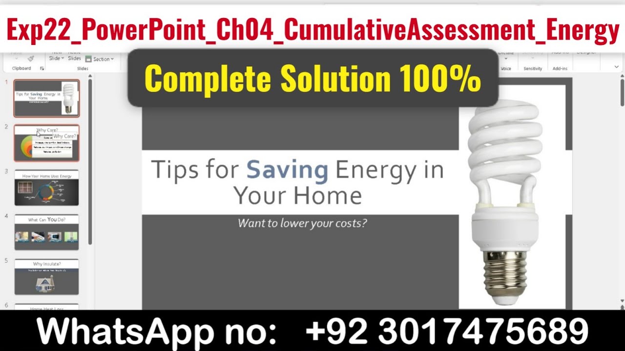 Exp22_PowerPoint_Ch04_CumulativeAssessment_Energy #Chapter4 #CumulativeAssessment #Exp22 #Energy