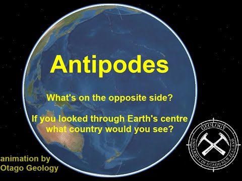 Otago Geology - Antipodes Globe Animation