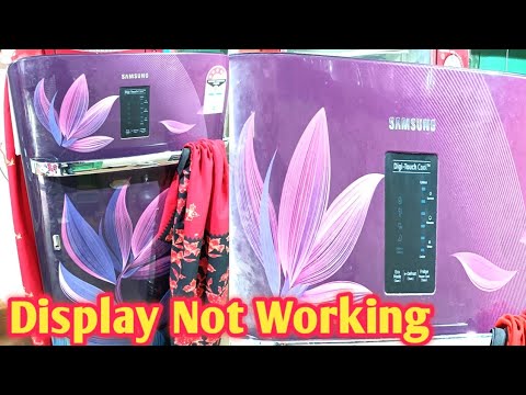 SAMSUNG DIGI TOUCH FRIDGE DISPLAY NOT WORKING. Samsung Fridge problem.