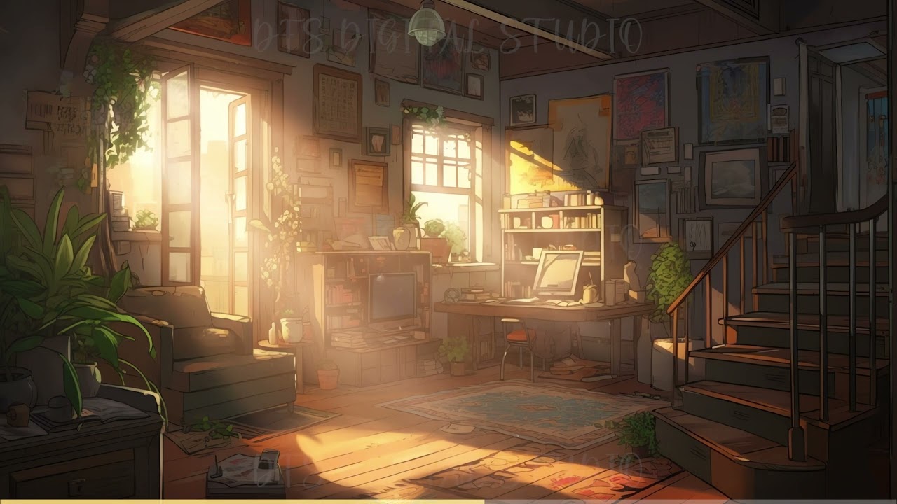 Sunny Apartment Vtuber Animated Background
