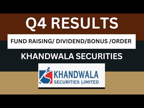 khandwala securities Q4 Results 2025 | khandwala Results Todays | khandwala Share Latest News