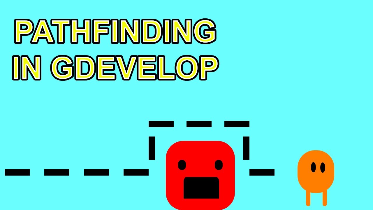 How To Use Basic Pathfinding In GDevelop! (Easy)