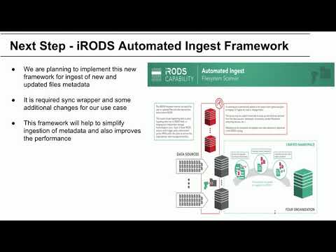 UGM2018 / 14. iRODS for Clinical and Instrument Data Lifecycle Management - Genentech / Roche