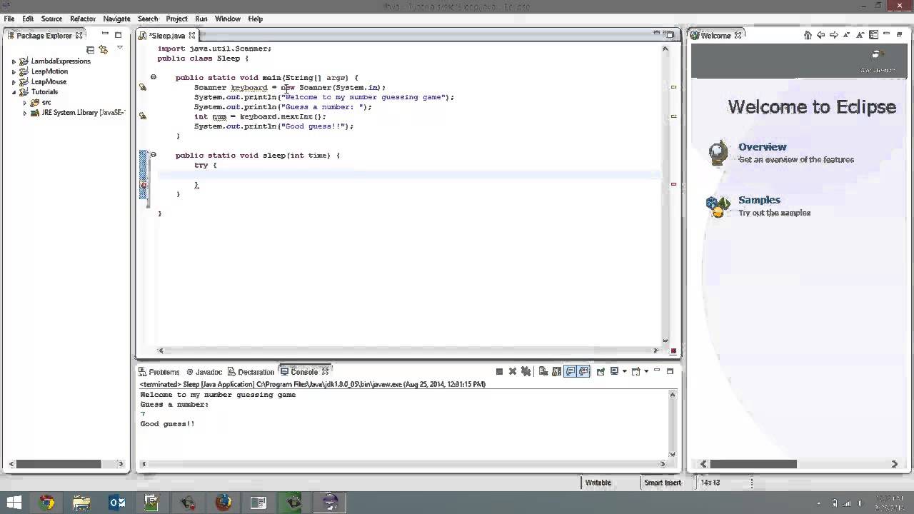 How To: Pause a Java Program