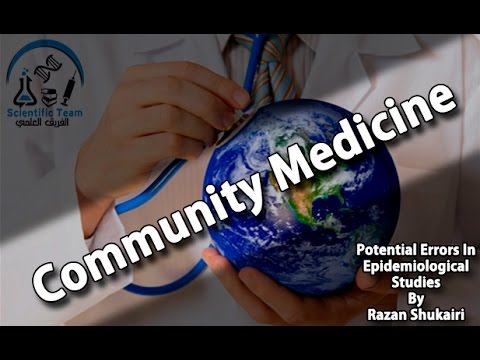 Potential Errors In Epidemiological Studies