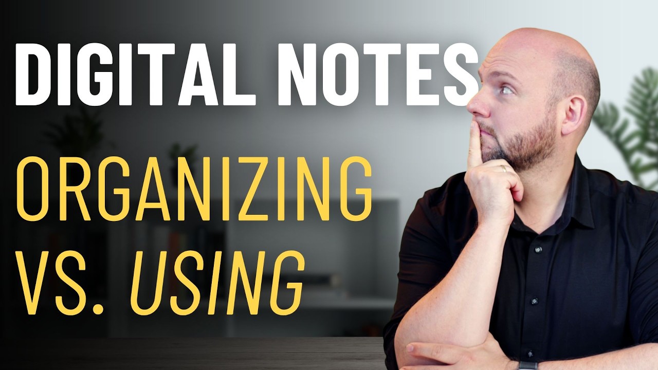 Stop Organizing Notes. Start Using Them (The 5 Stages of Note-Taking Maturity)