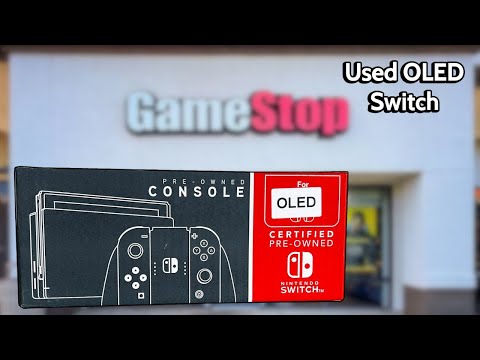 I Bought a Used Switch OLED from GameStop in 2023