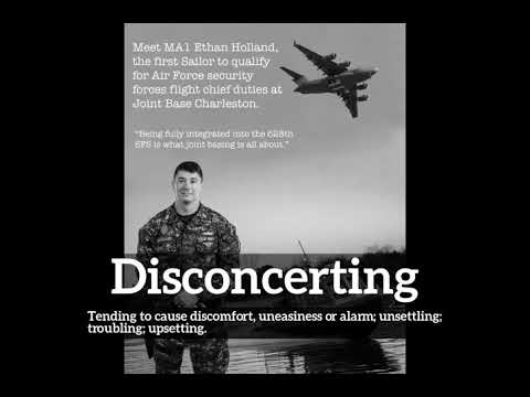 How to Say Disconcerting in English? | What is Disconcerting? | How Does Disconcerting Look?