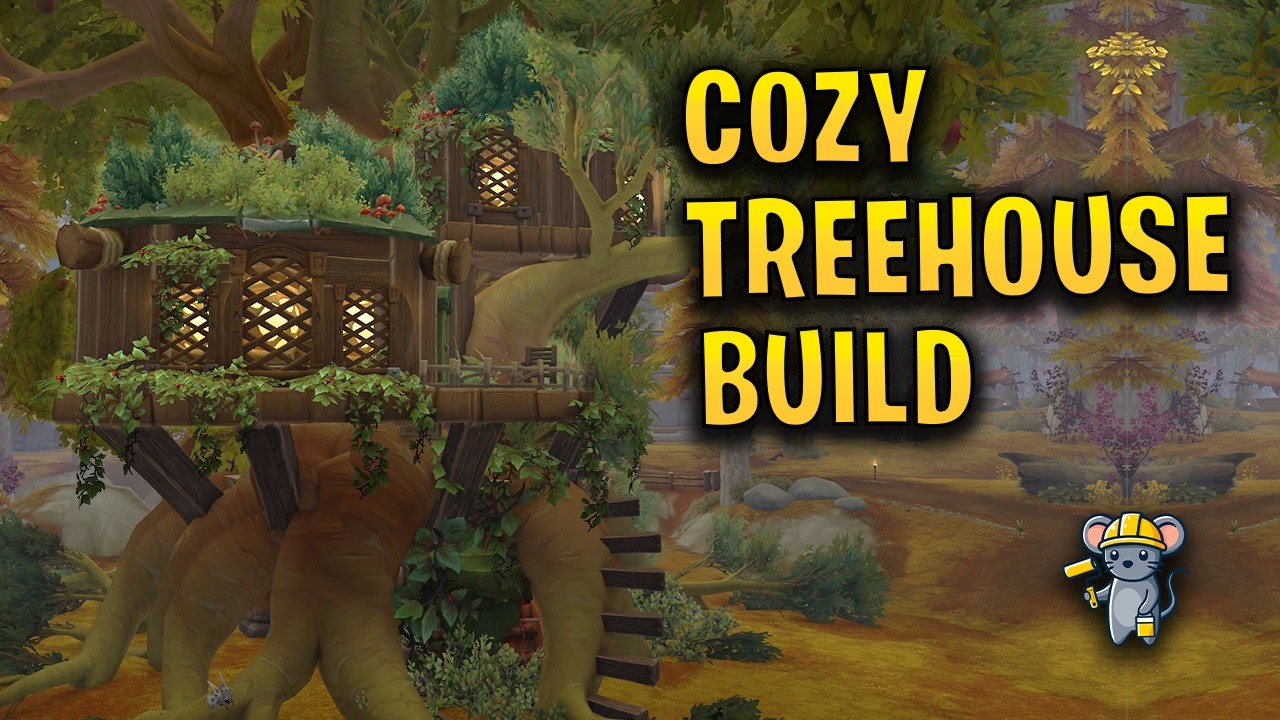 Building Cozy Fantasy Treehouses in WoW Housing