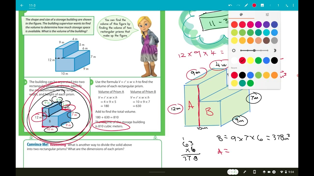 5th math Envision 11-3