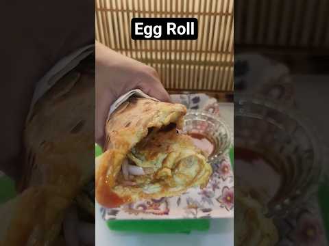 Egg Roll at Home 😱🤤 #shortsfeed #shortvideo #trending #eggrecipe #viral