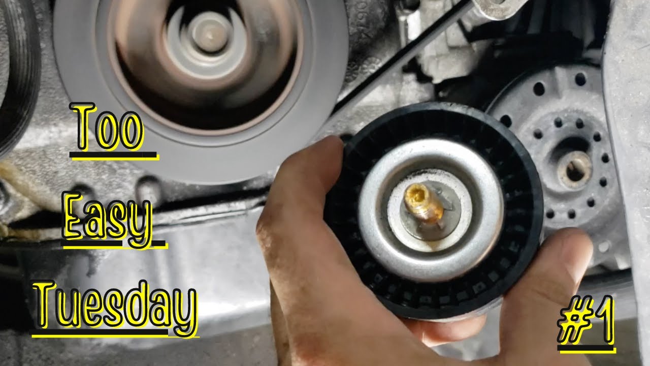 [TET] (#1) Install Shorter Belt To Bypass Squeaky A/C Compressor Pulley (08 - 11 Dodge Caliber SE )