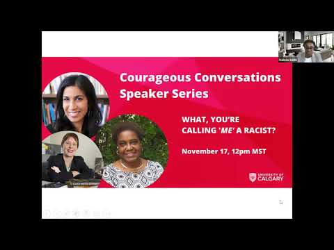 Courageous Conversations: What, You’re Calling "Me" A Racist?