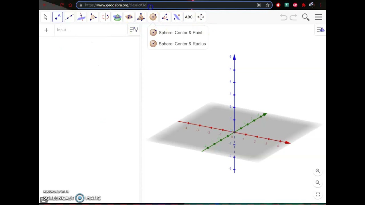 GeoGebra Classic Tutorial