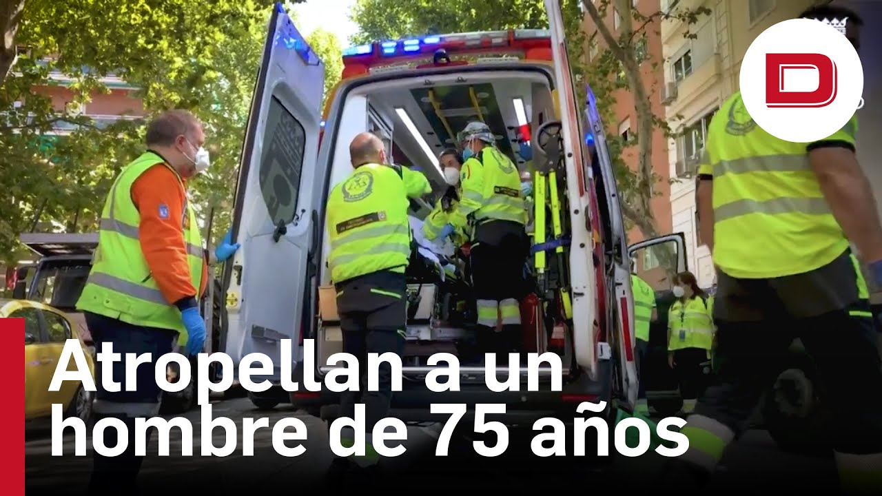 Un camión atropella a un hombre de 75 años en un paso de cebra en Madrid