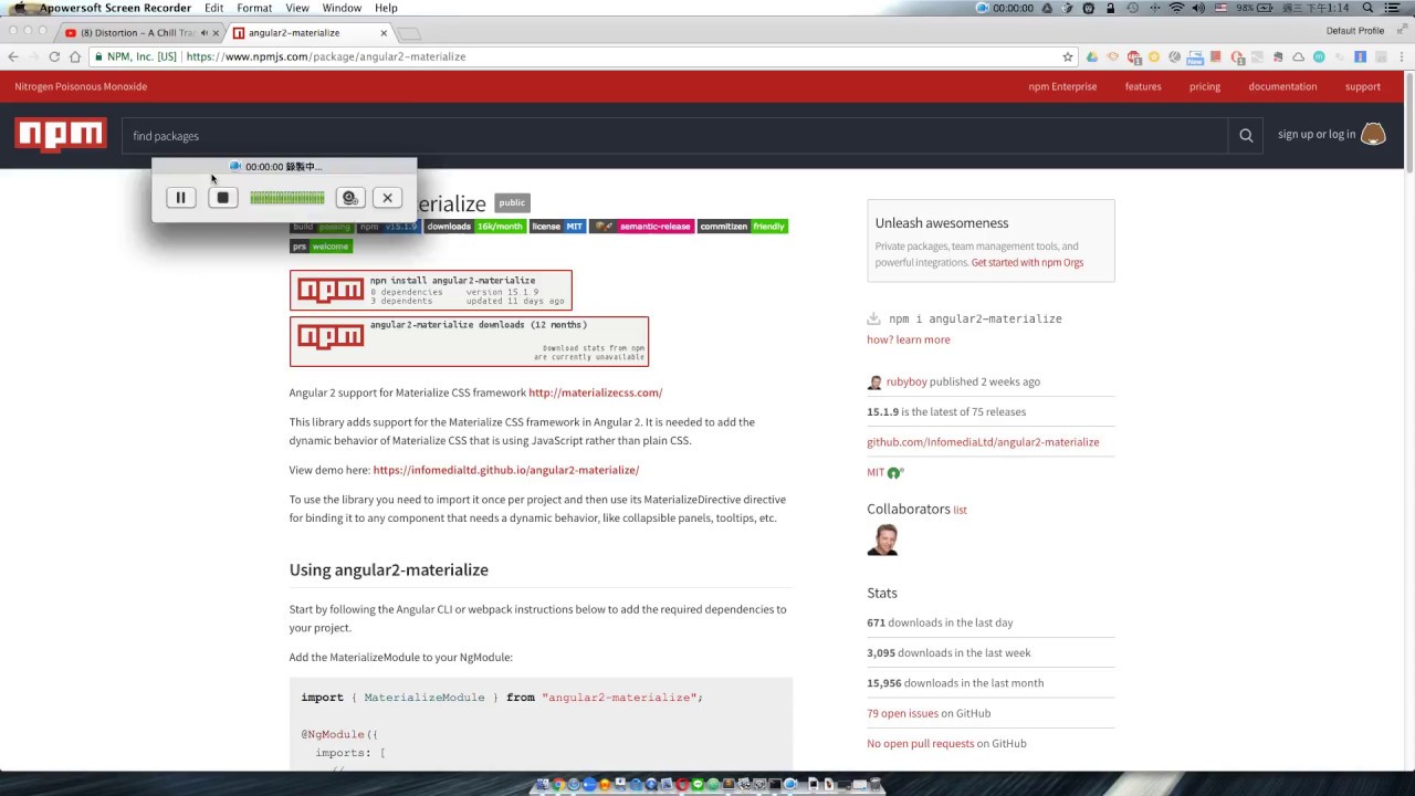 Materialize with Angular 4 CLI