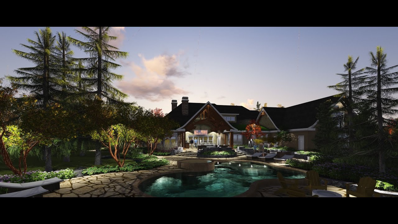 Sketchup + Lumion - Estate Landscape Master Plan