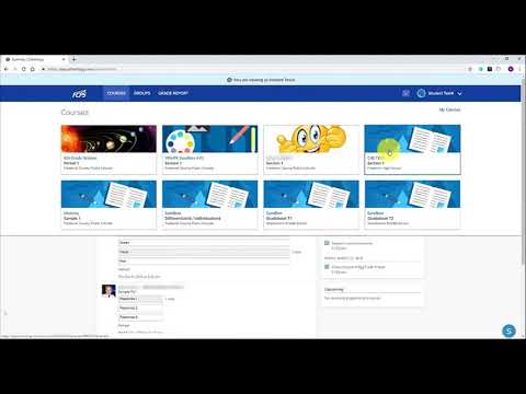 How To Contact Your Student's Teacher In Schoology - Parent View (Spanish)