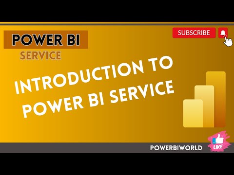 BEGINNERS GUIDE to Power BI SERVICE || INTRODUCTION TO POWER BI SERVICE 2024 #powerbi