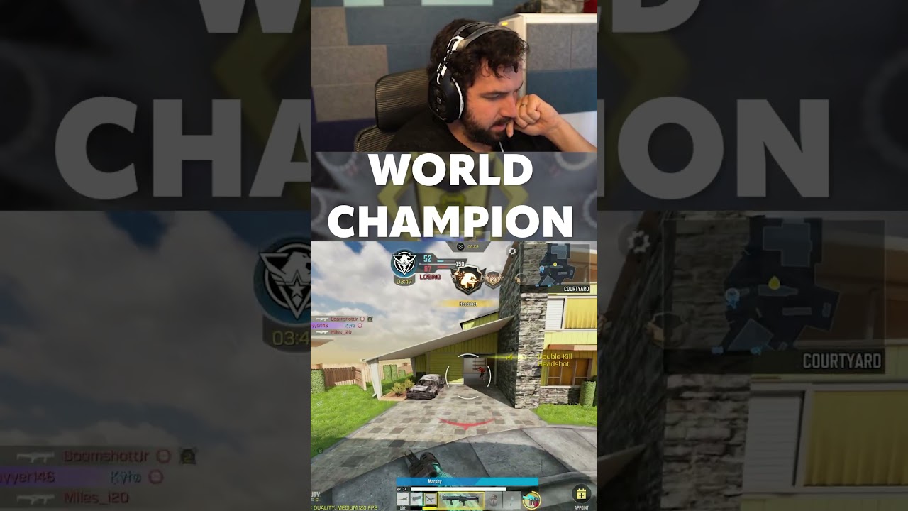 When a world champion masters the R9 in CODM