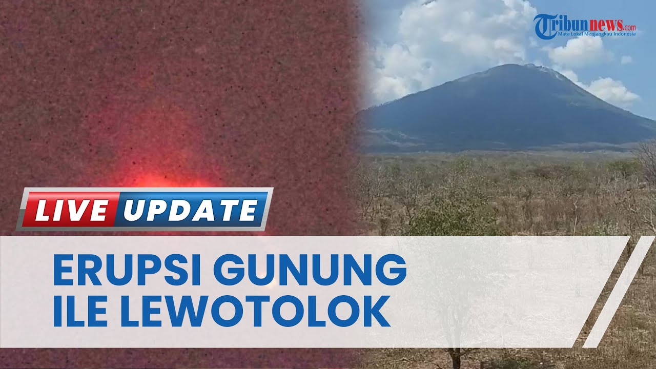 Gunung Ile Lewotolok NTT Berstatus Waspada, Warga Diimbau Waspadai Potensi Material Erupsi ...