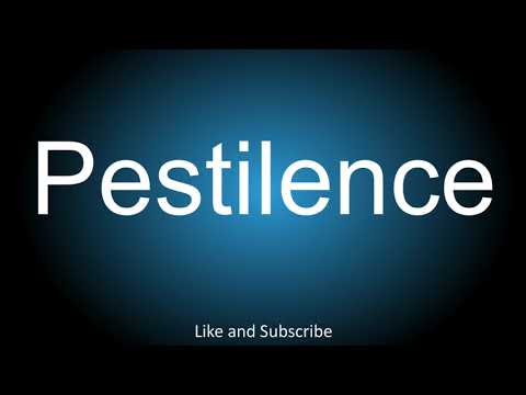 How to correctly pronounce - Pestilence.