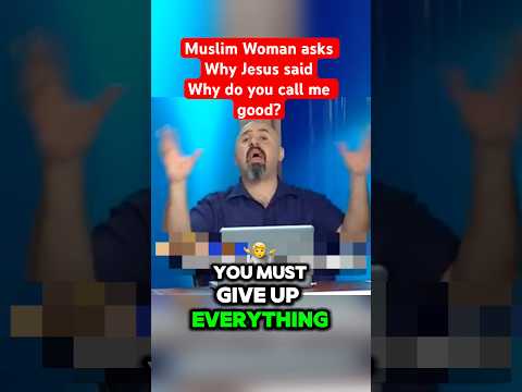 Christian ANSWERS why Jesus said WHY DO YOU CALL ME GOOD? #Jesus #christian #god #samshamoun