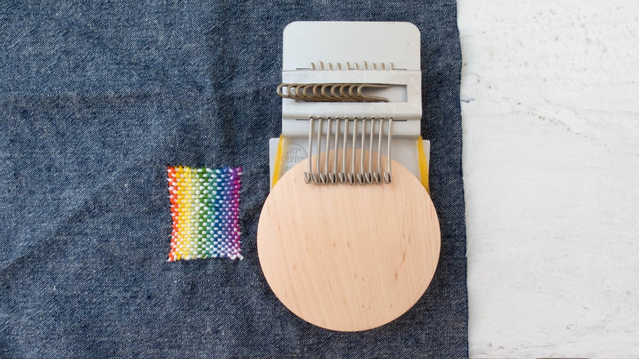 Getting Started with a Speedweve Style Mending Loom | Snuggly Monkey