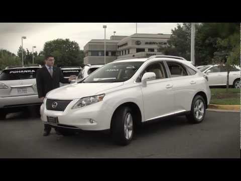 All new 2012 Lexus RX 350 for Sale near Fairfax | Lexus dealer in VA