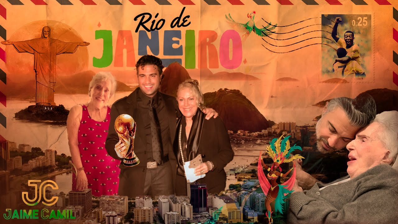 Visitando a mis queridas Mamá y Abuelita de 98 años en Río de Janeiro, Brasil! | Jaime Camil