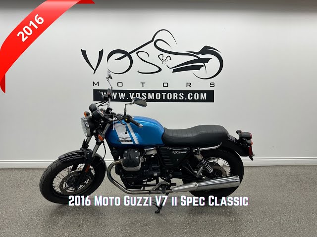 2016 Moto Guzzi V7 II Spec Classic - V5867 | Touring | Markham / York ...