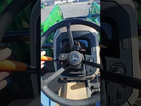 John Deere 5E standard cab overview reverser transmission 5075E 5067E 5060E