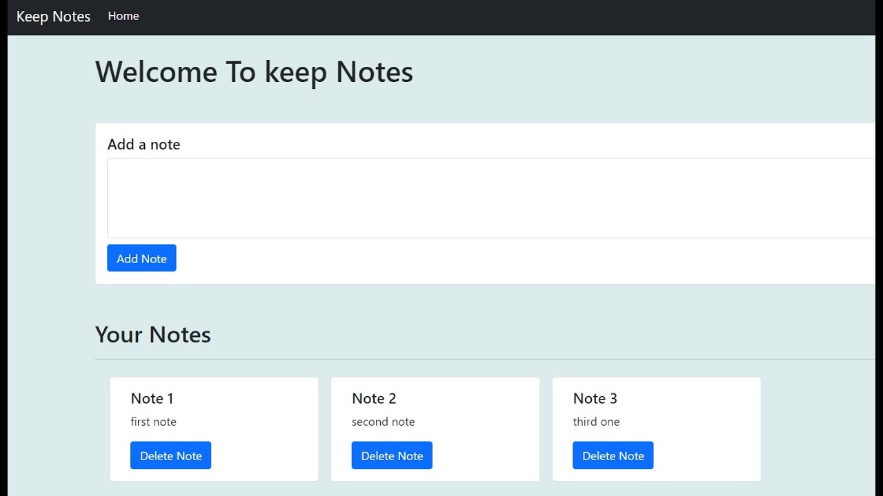 Keep Notes In JavaScript With Source Code| Source Code & Projects