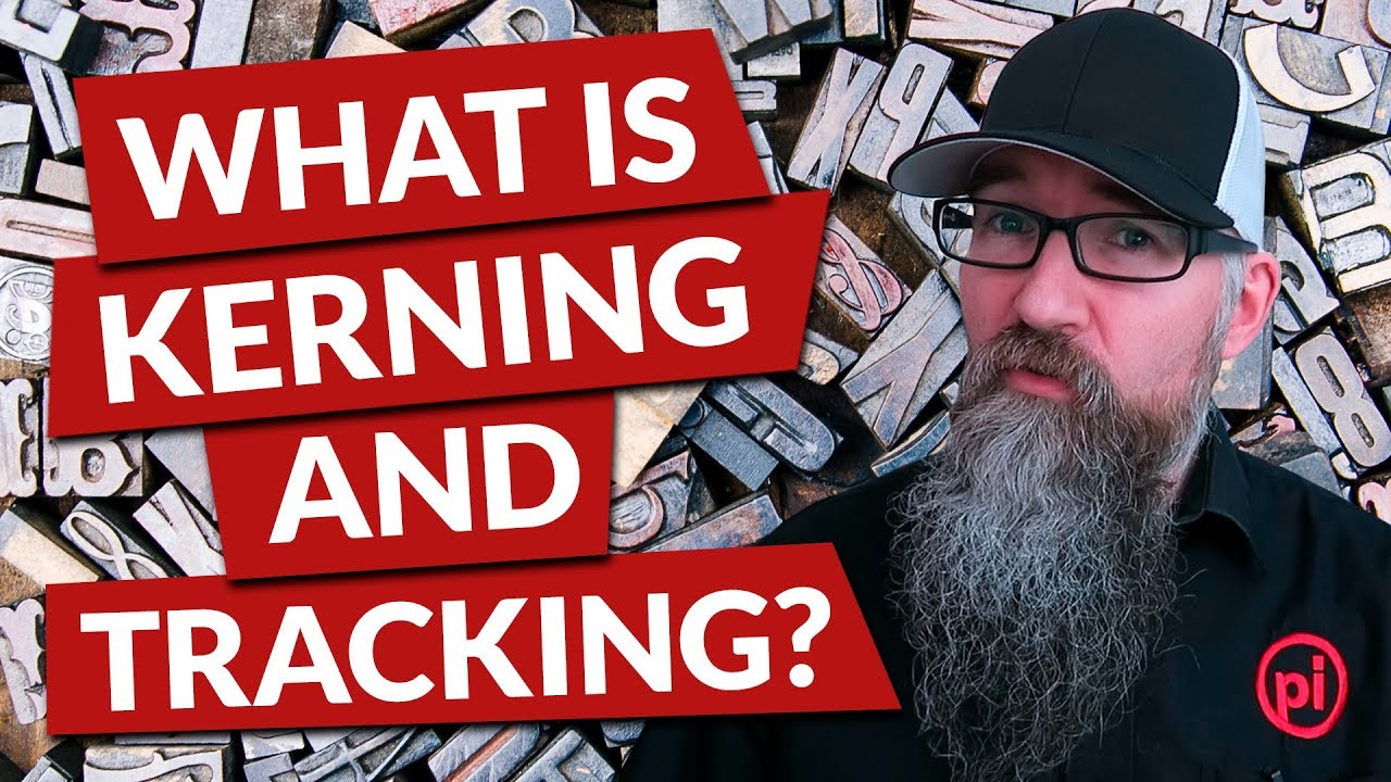 What is kerning and tracking - Typography tips