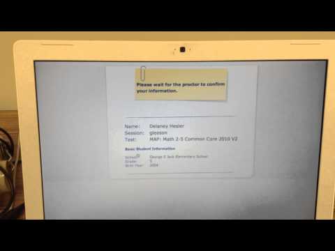 NWEA Computer Set-up and Student Log-in