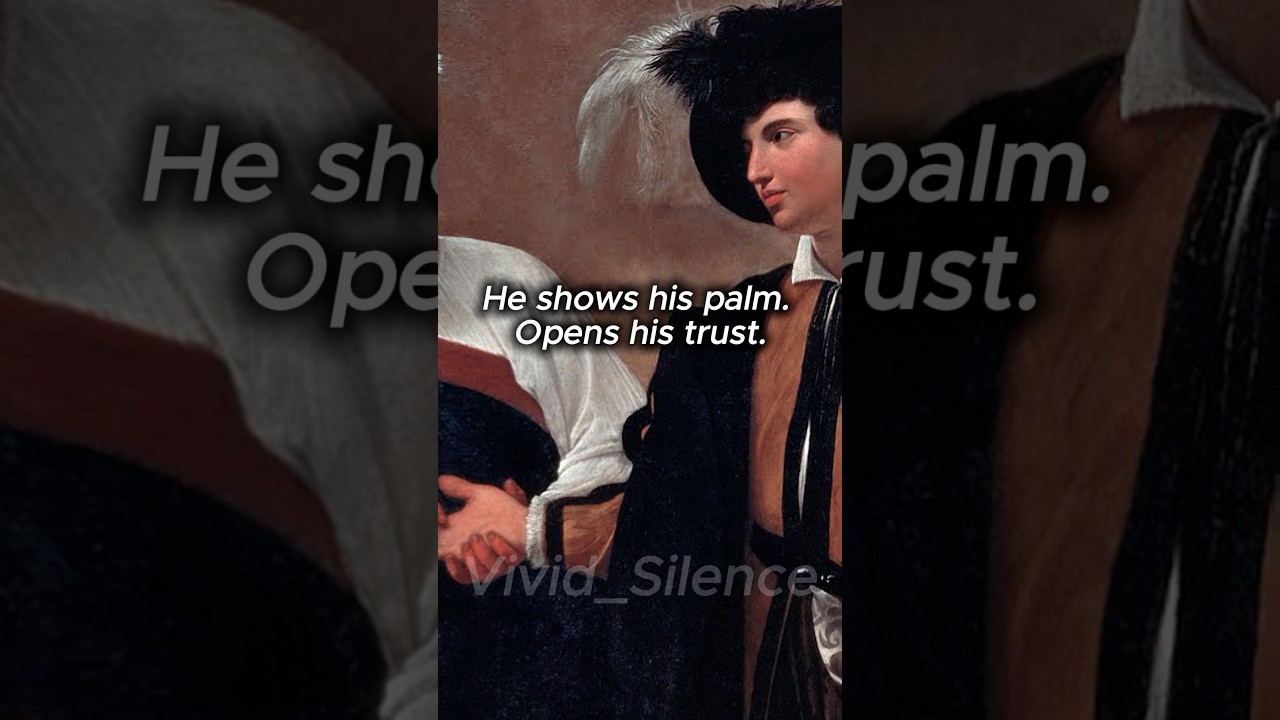 “She Wasn’t Reading His Future. She Was Stealing It.” 🎨 | #art #painting #shorts #history