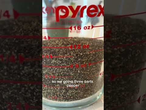 How to make your own Texas Style Brisket Seasoning (making SPG seasoning)