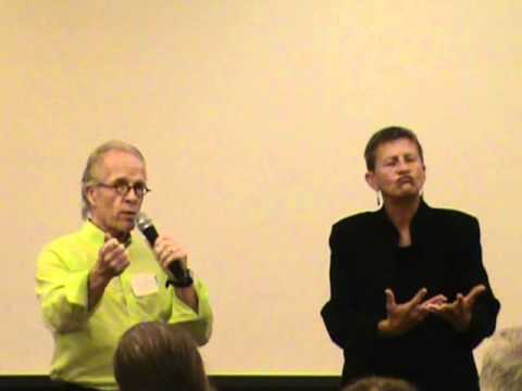 Jeff Anderson introduces the Deaf Survivors' Conference