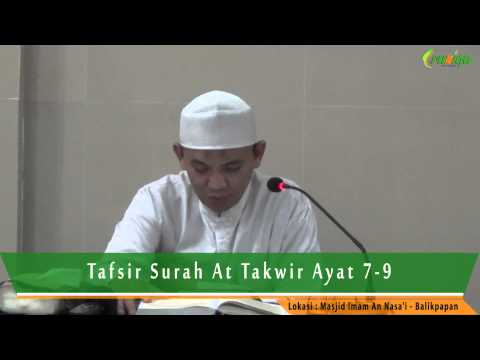 Ustadz Abdurrahman Al Atsary - Tafsir Surah At Takwir Ayat 7-9