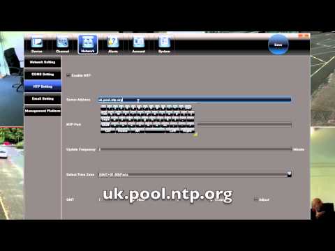 Setting up accurate CCTV time using NTP - XVISION