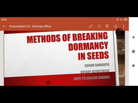 Methods of breaking dormancy in seeds
