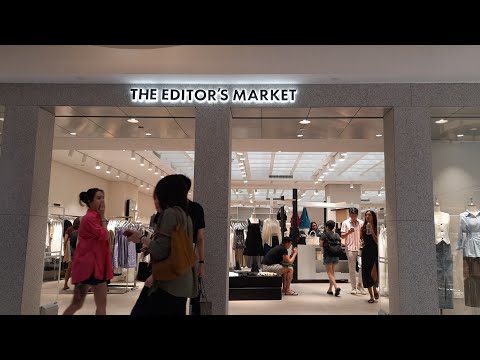 THE EDITORS MARKET TAKASHIMAYA ORCHARD SG. WINDOW SHOPPING!