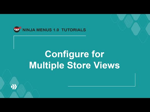 Ninja Menus - Tutorial No.1: How to configure menu item for Multiple Store view?