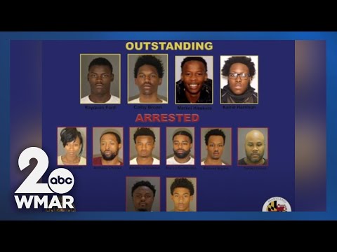 Drug organization takedown in South Baltimore