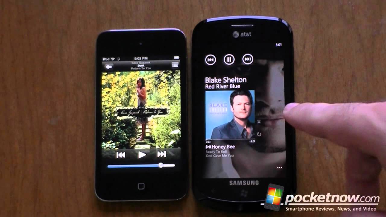 Apple vs Mango: Lock Screen, UI Design, Multitasking, App Stores, Music Player, and Browser