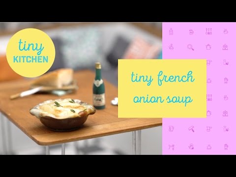 Tiny French Onion Soup l Tiny Kitchen
