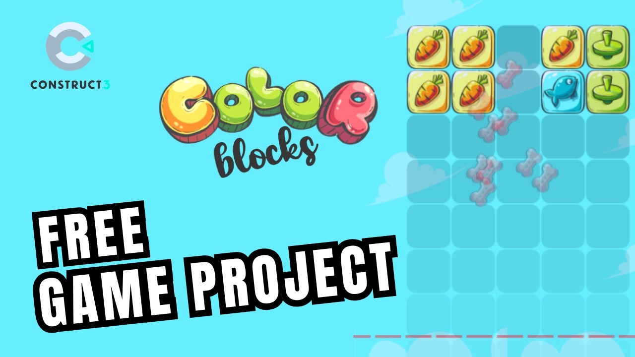 #6 Download Free Game Source Code | Construct 3 | HTML5 | How to make games